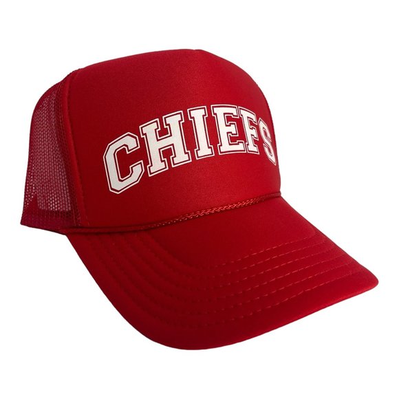 OTTO | Accessories | New Vintage Kansas City Chiefs Arch Red Trucker ...